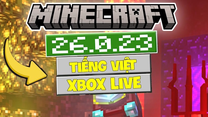 Tải Minecraft BETA 26.0.23 APK có Tiếng Việt cho Android